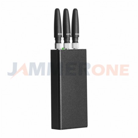 Portable CDMA GSM 3G Cell Phone Signal Blocker Device Three Antennas ...