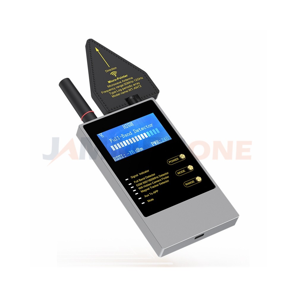 Bug Detector Anti spy RF GPS Detector Bug Sweeper Spy Scanner Anti ...